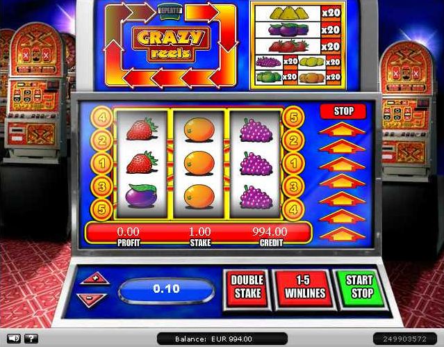 Crazy Reels Spelautomat